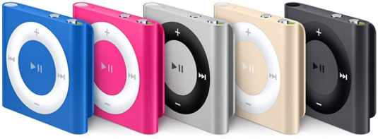Ipod Shuffle Generations Chart